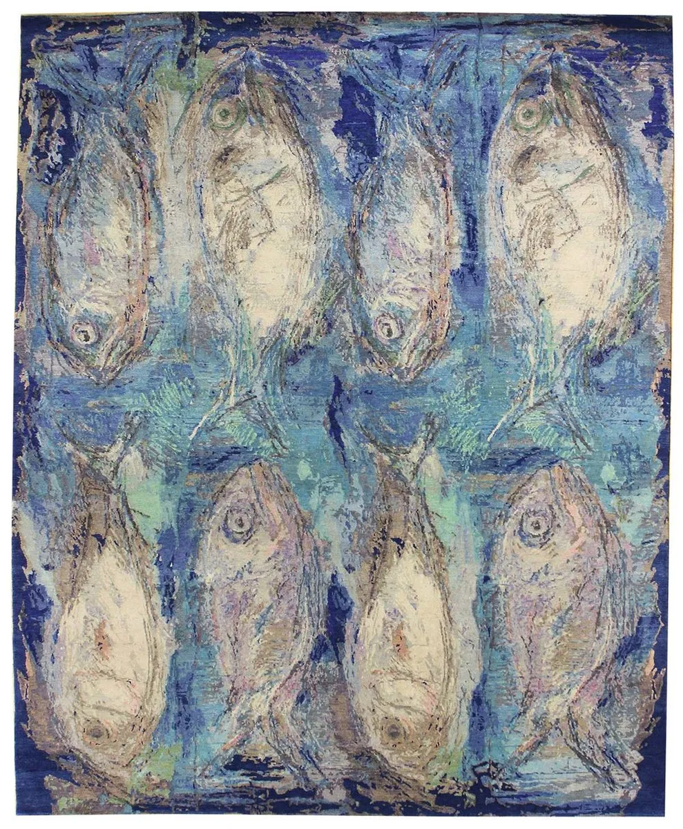 Jon Sarkin - Fish Rug