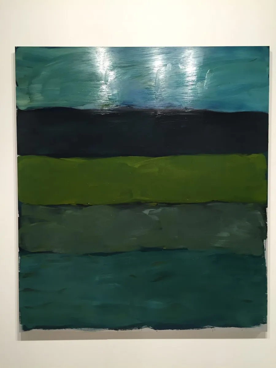 Sean Scully - Landline Green Lake, 2014