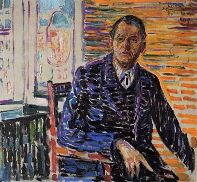 Edvard Munch - Self Portrait