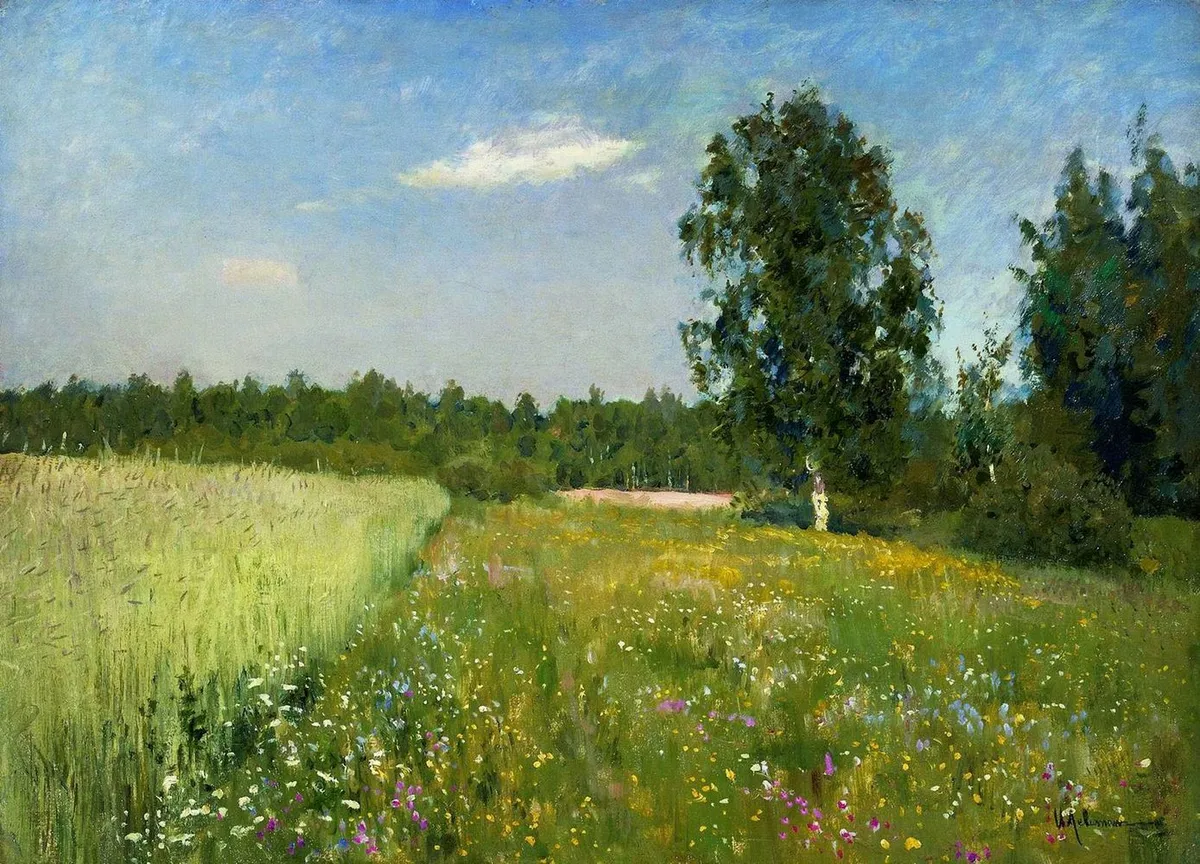 Isaac Ilyich Levitan - A Day in Spring, 1895