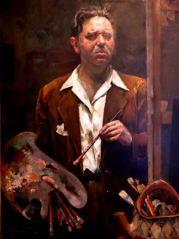 Max Moreau - Self Portrait