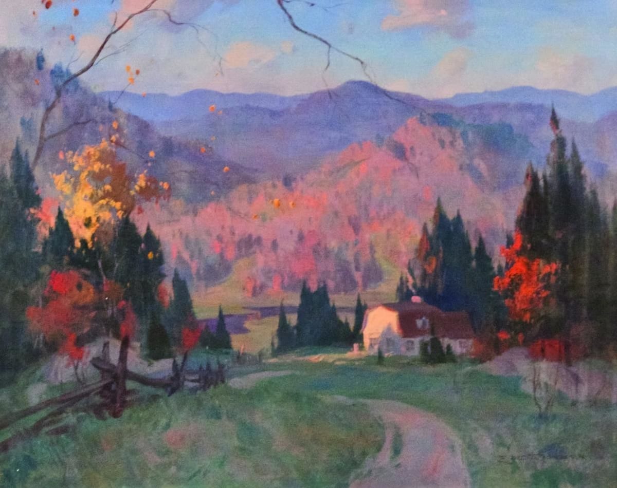 Eric Riordon - Autumn Eve in the Laurentians